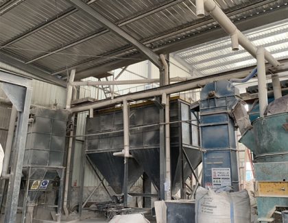 The production process of refractory materials